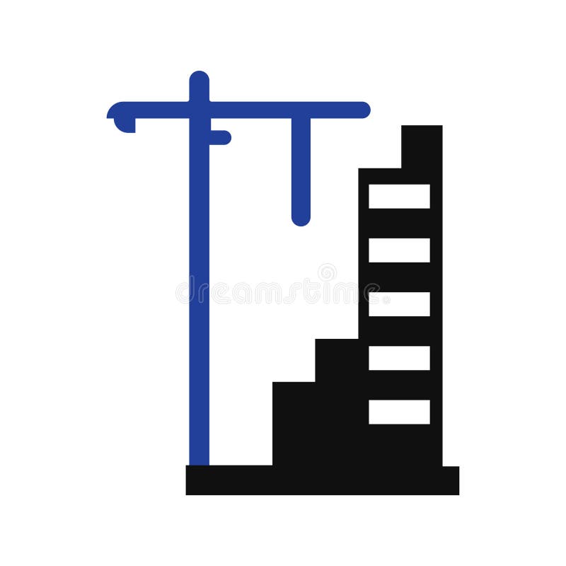 Building construction icon stock vector. Illustration of design - 264878653