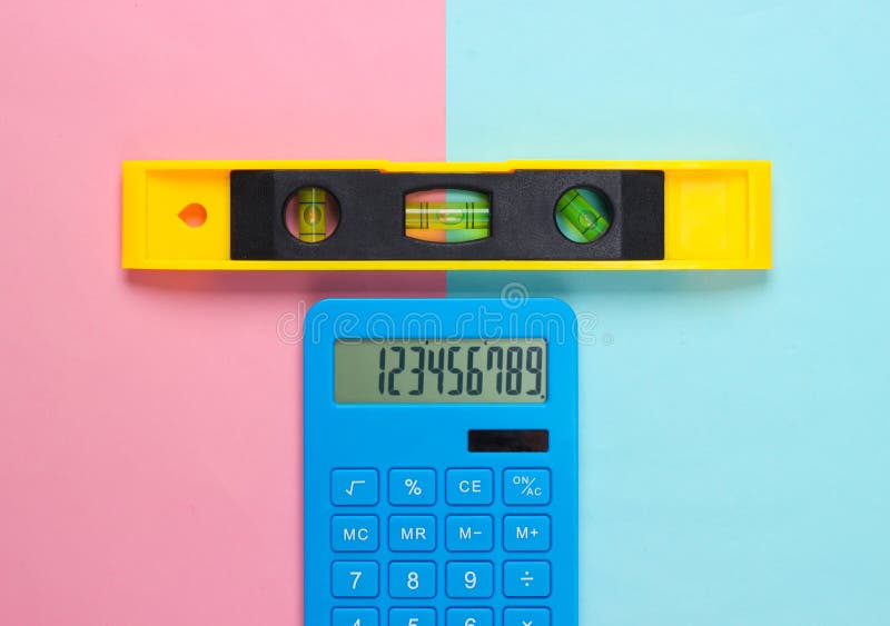 Building stock image. Image of minimalism, calculator - 241794951