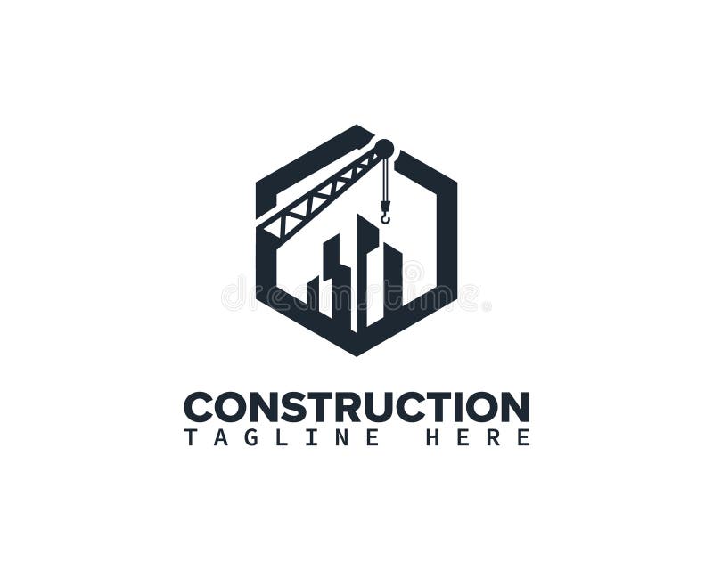 Building Construction Logo Icon Template Used for Business Constructors ...