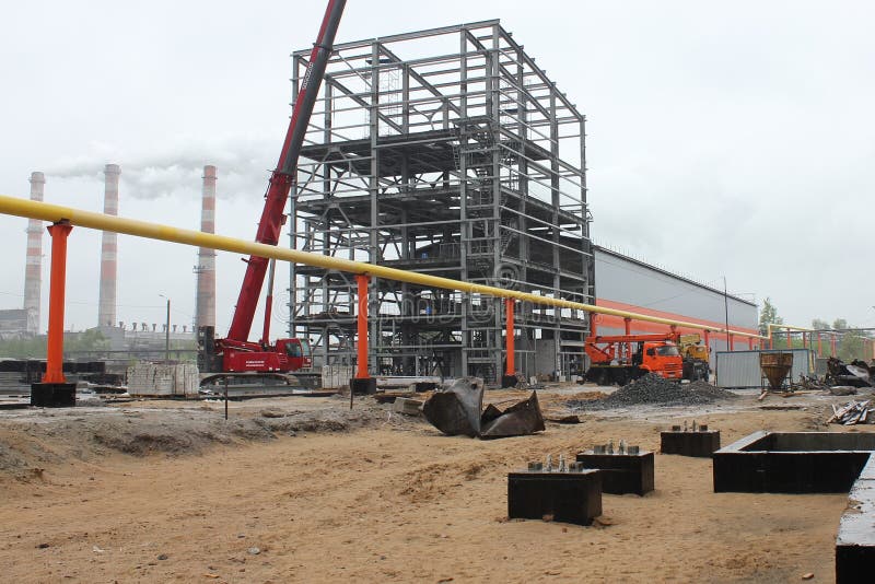 Building construction editorial stock image. Image of structure - 60115124