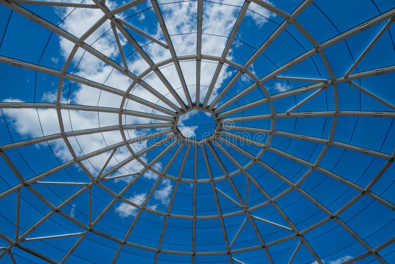 Building Construction of Metal Steel Framework Outdoors Stock Image ...