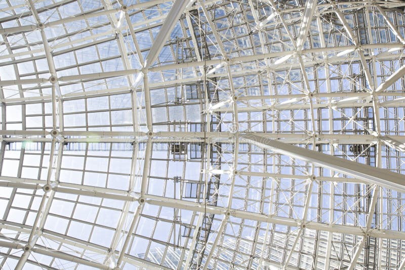 Building Construction of Metal Steel Framework Outdoors Stock Photo ...