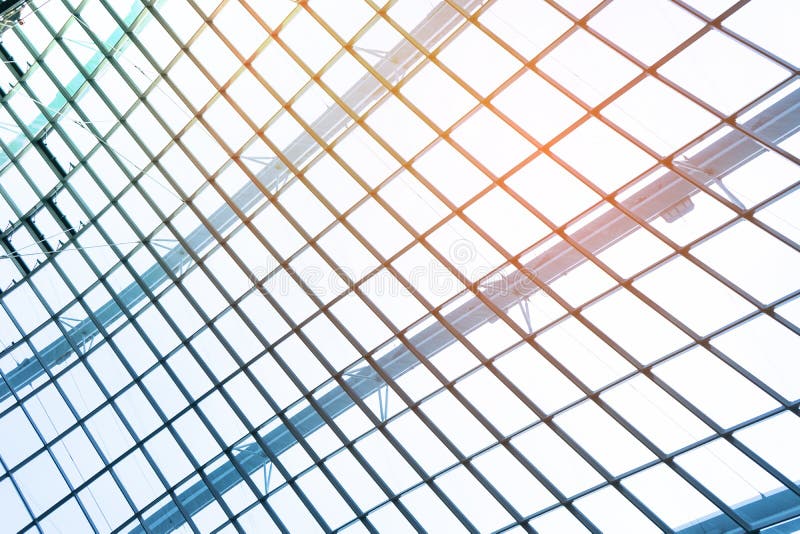 Building Construction of Metal Steel Framework Outdoors with Sunlight ...