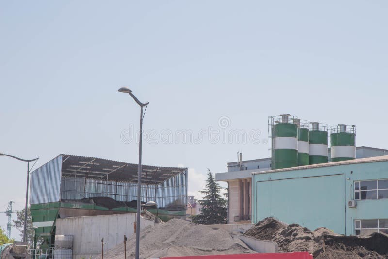 Building Construction. Modern Civil Engineering Stock Image - Image of ...