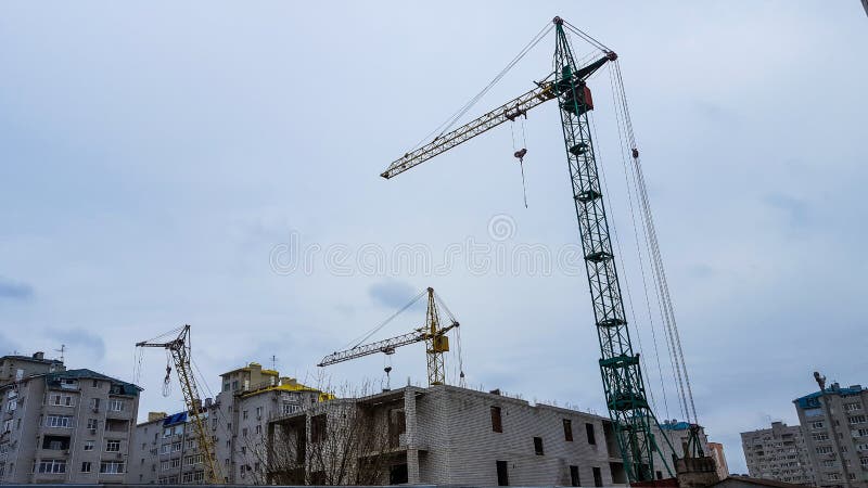 Is building stock image. Image of frame, flat, hoist - 89444617