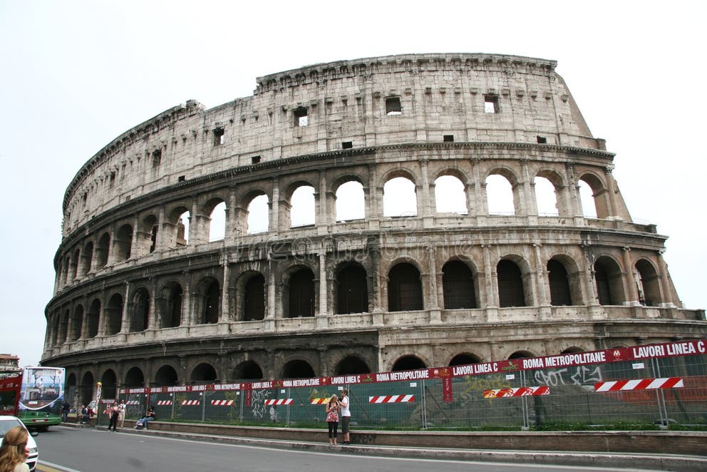 Building Construction in ROM Editorial Photo - Image of antique ...