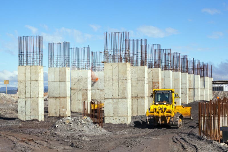 Building construction site stock image. Image of equipment - 147048569