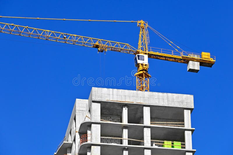 Building construction site stock photo. Image of engineering - 315708938