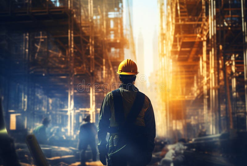 Building Construction Site, Industrial Development, Construction Site ...