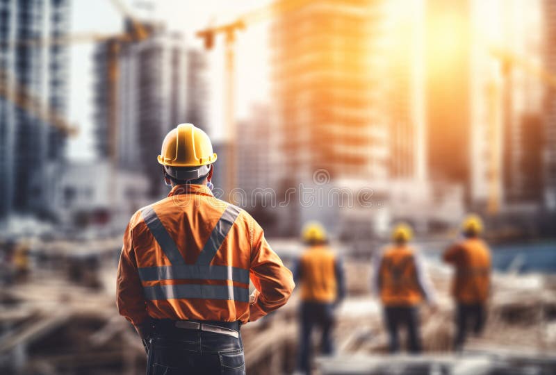 Building Construction Site, Industrial Development, Construction Site ...