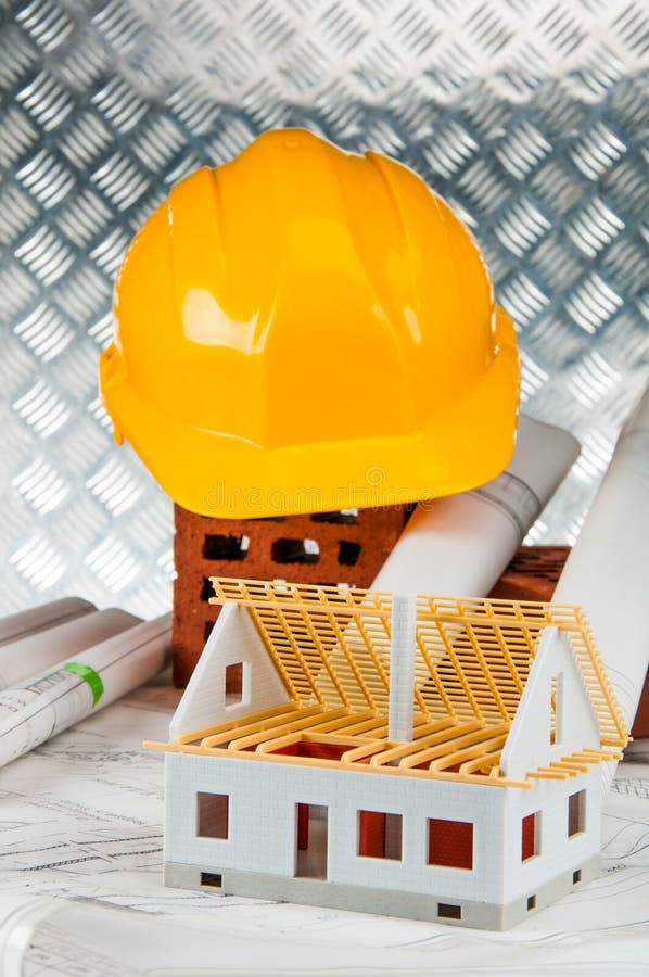 Building, Construction Site Stock Image - Image of production, heat ...
