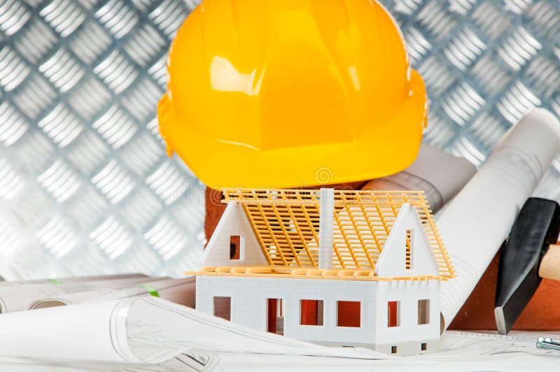 Construction Site Objects, Professional Building Stuff Stock Photo ...