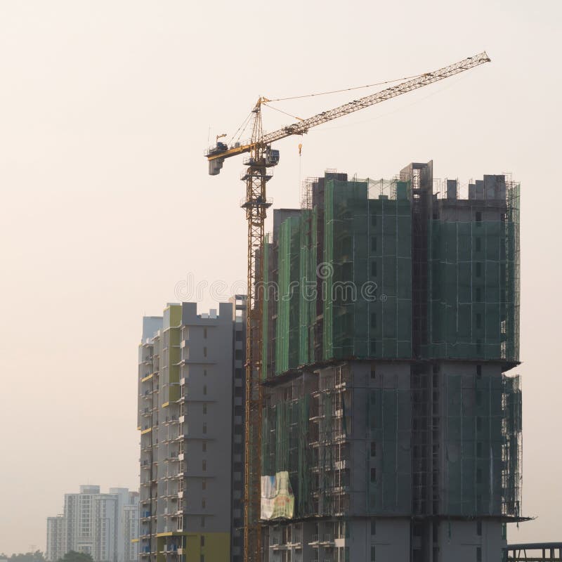 Building construction site stock photo. Image of table - 52341936