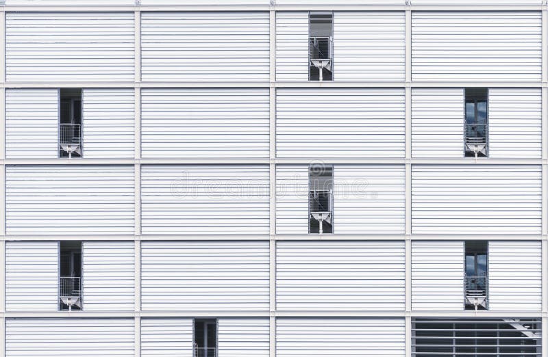 Building Construction Site. White Temporary Construction Frame. Stock ...