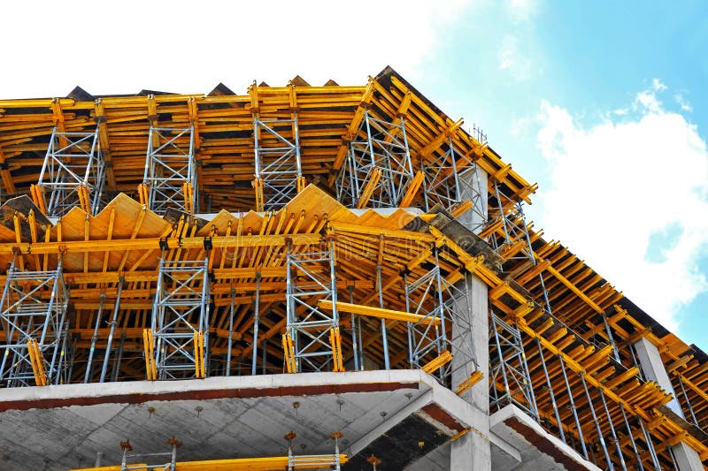 Construction site work stock image. Image of cement - 158604165