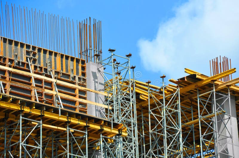 Construction site work stock image. Image of city, development - 158604191