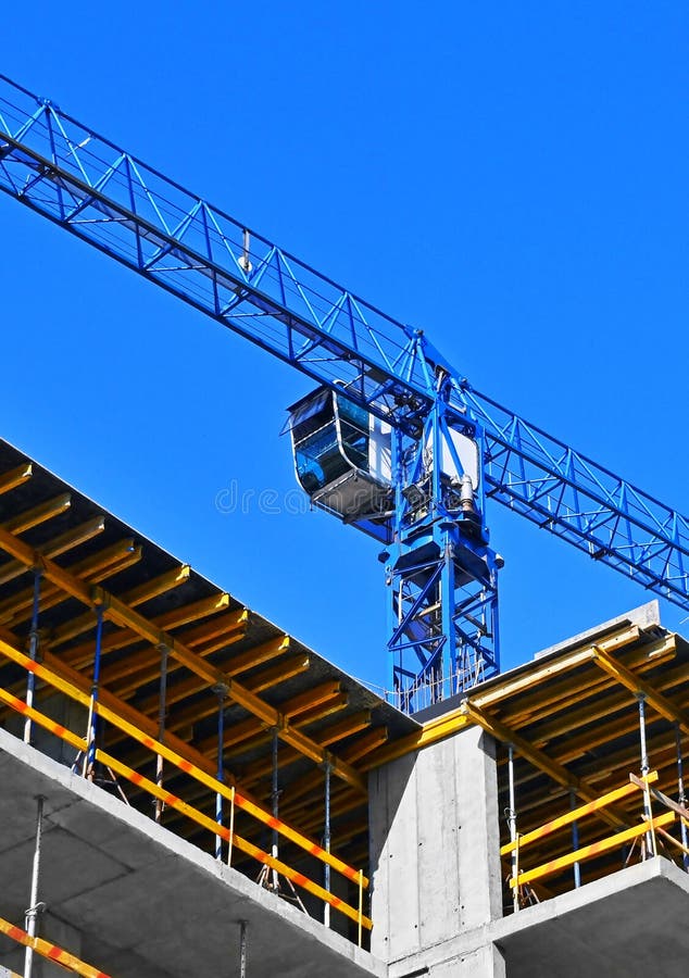 Building construction site stock image. Image of tower - 315829407