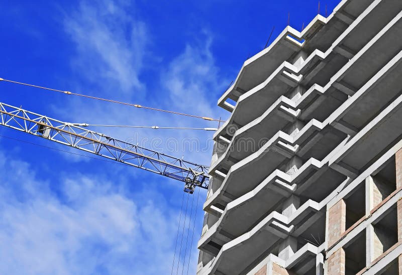 Building construction site stock photo. Image of engineering - 317833020