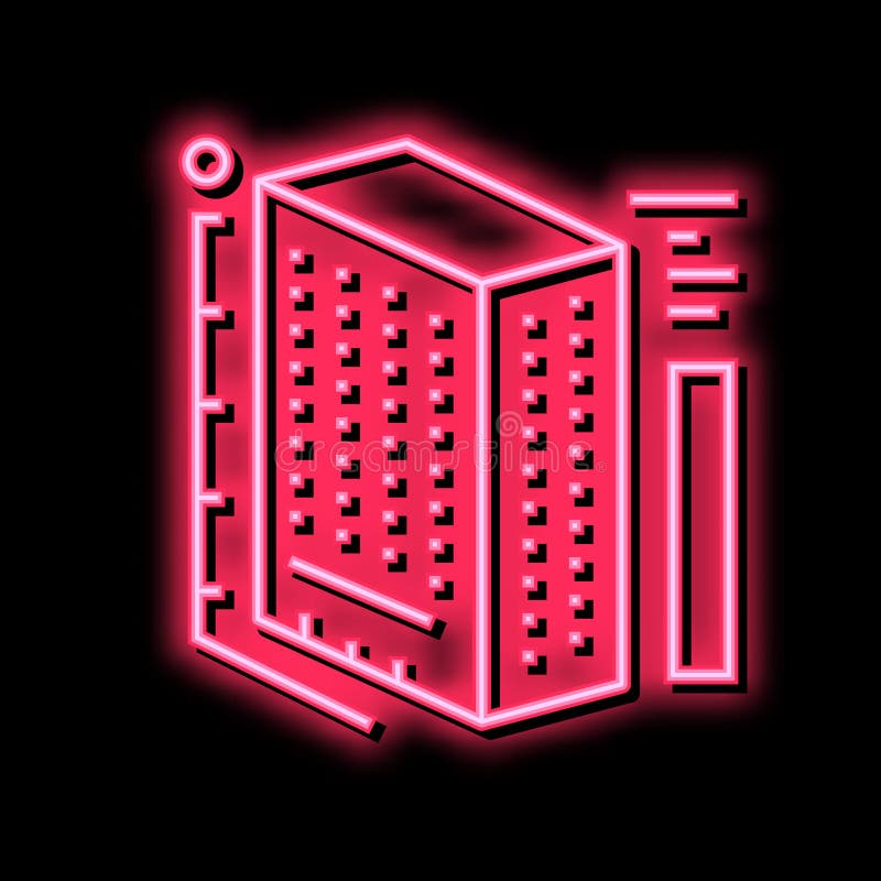 Building Construction Sizes Modeling Color Icon Vector Illustration ...