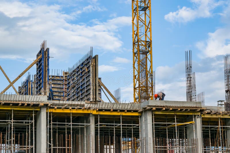 Construction Start Working in the New Year 2023 Stock Photo - Image of ...