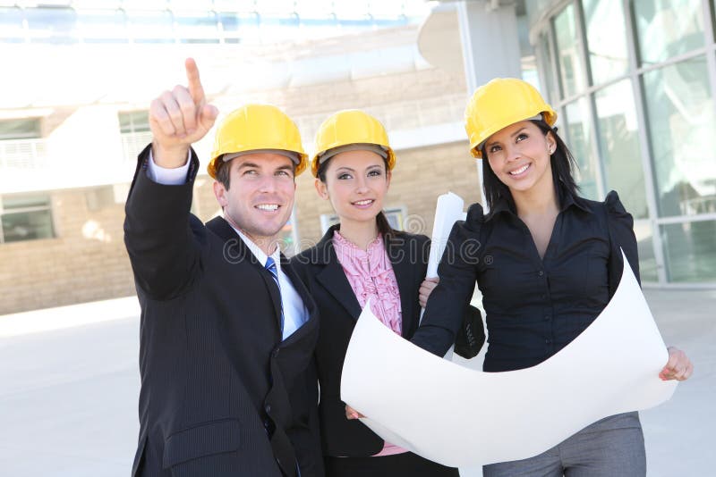 Building Construction Team stock image. Image of development - 18205801