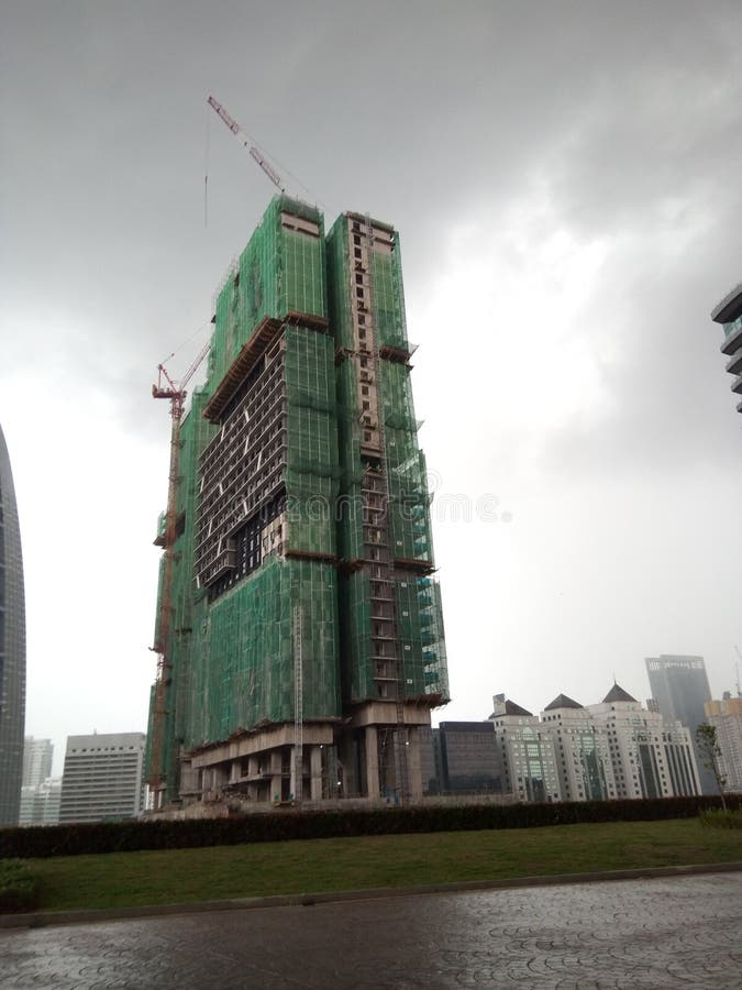 Building construction stock photo. Image of building - 128737162