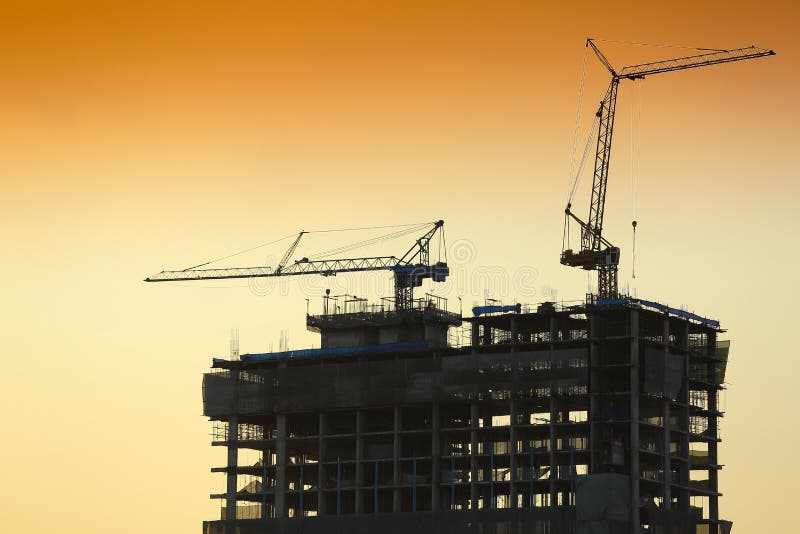 Building Constructure of Cityscape Stock Image - Image of outdoor ...