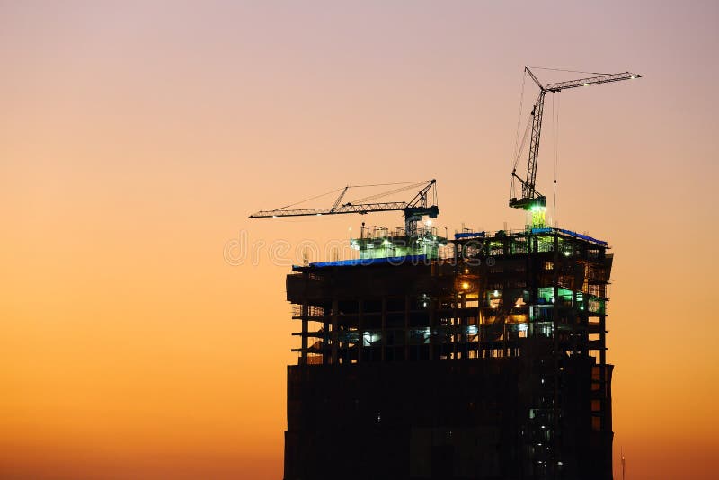 Building Constructure of Cityscape Stock Image - Image of hotel, street ...