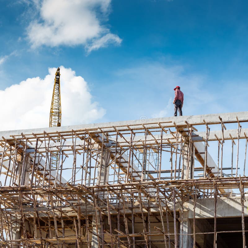 Building contractor stock image. Image of outdoor, contractor - 43711683