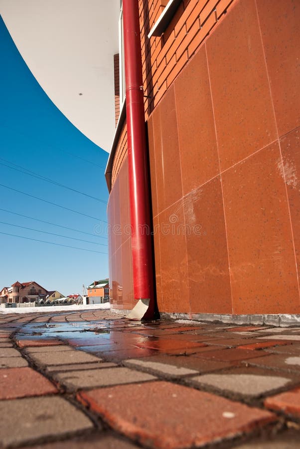 Building corner stock image. Image of reflection, view - 18598881
