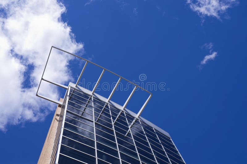 Building Corner Abstract and Sky Stock Image - Image of structure, paul ...