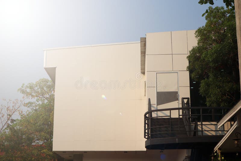 Building Corner, Beautiful Design, Beautiful Sky Background in the ...