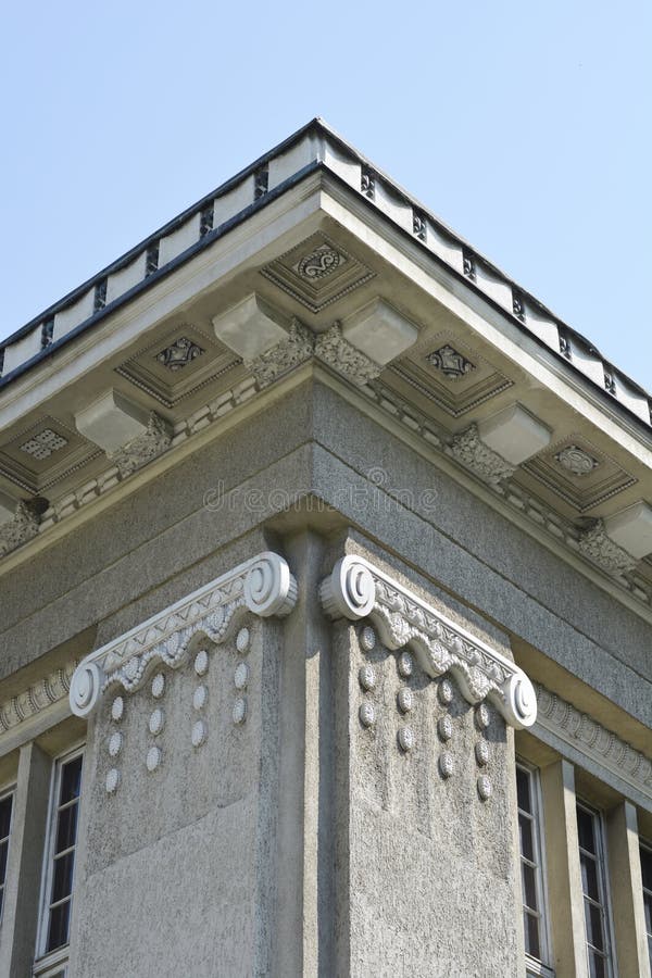 Building corner stock image. Image of decorative, ornament - 357344775