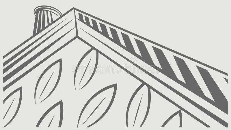 Building Corner Outline, Architectural Detail and Structure Element ...