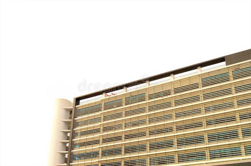 Building Corner on White Background Stock Photo - Image of isolated ...