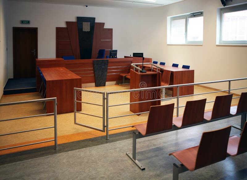 The court desk stock photo. Image of courtroom, authority - 14930942