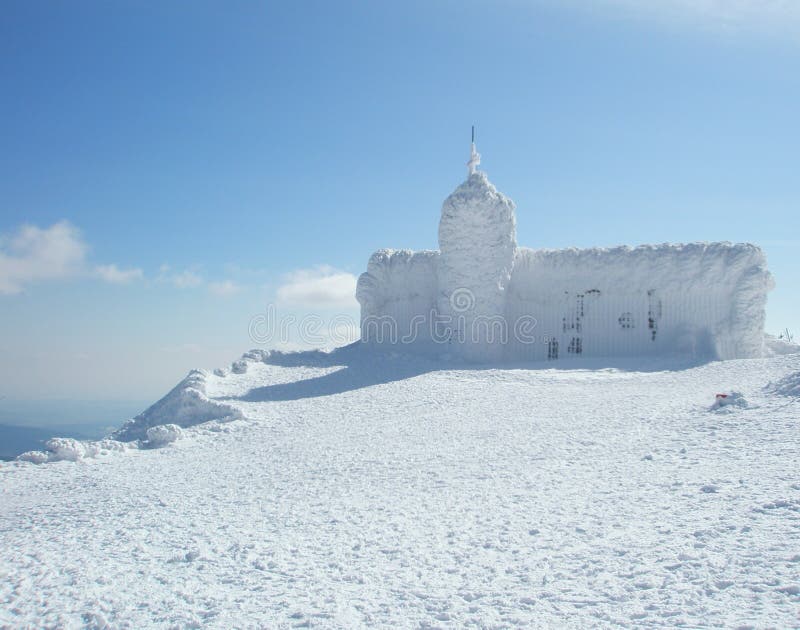 Quiet Winter Snowy Landscape Stock Photo - Image of coldish, drift ...
