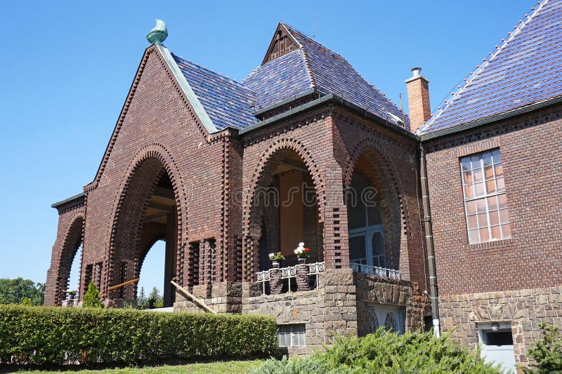 Building of the Crematory and Funeral Home Stock Image - Image of place ...