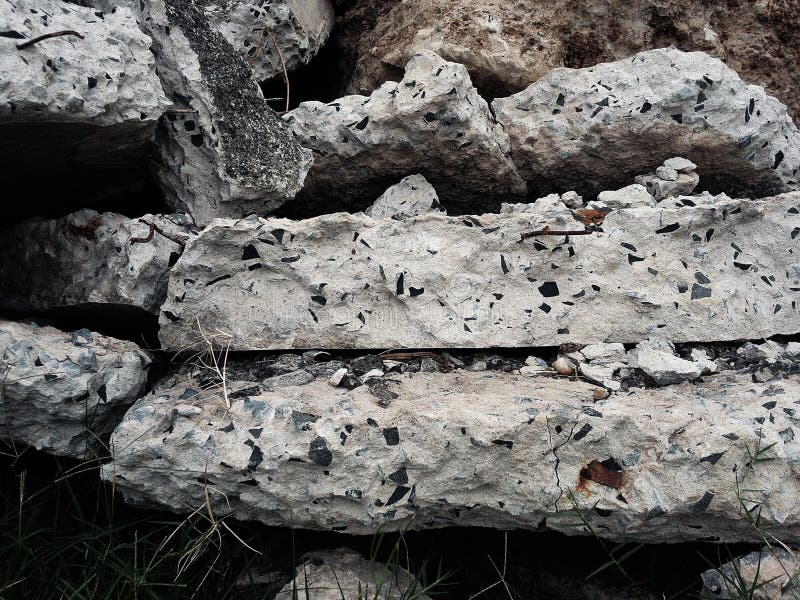 Building debris texture stock photo. Image of geology - 51703322