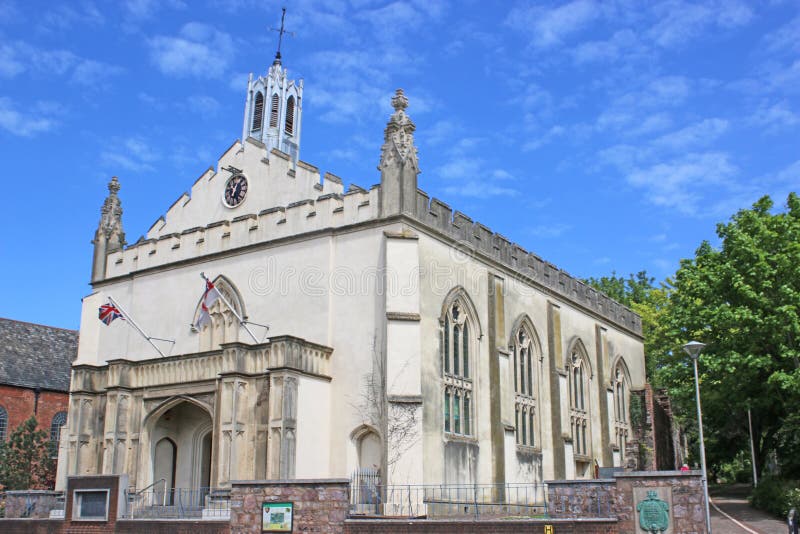 Holy Trinity Church, Exeter Stock Image - Image of architecture, church ...