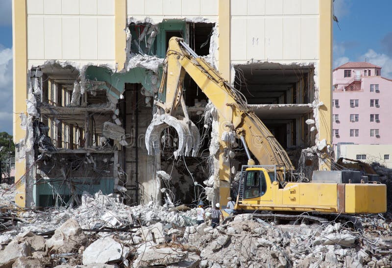 Building Demolition Background