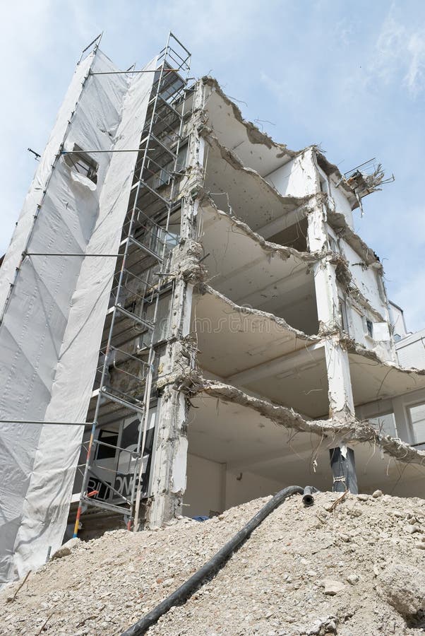 Building Demolition stock photo. Image of architecture - 18713904