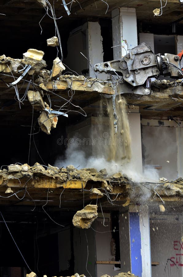 Building Collapsing or Falling Down Stock Photo - Image of destruction ...