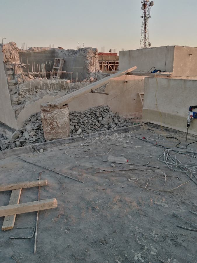 Building Demolition stock photo. Image of construction - 156281506