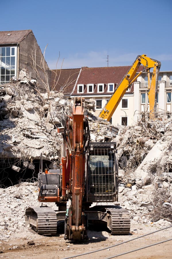 Building Demolition stock photo. Image of construction - 38899772