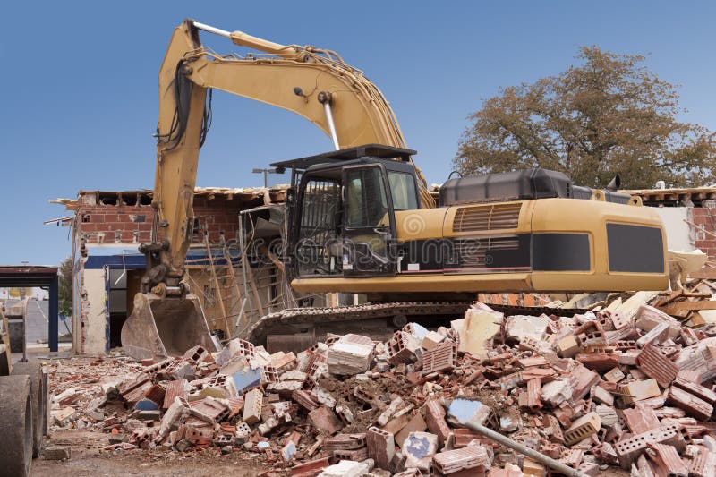 Building Demolition stock image. Image of destruction - 34891749