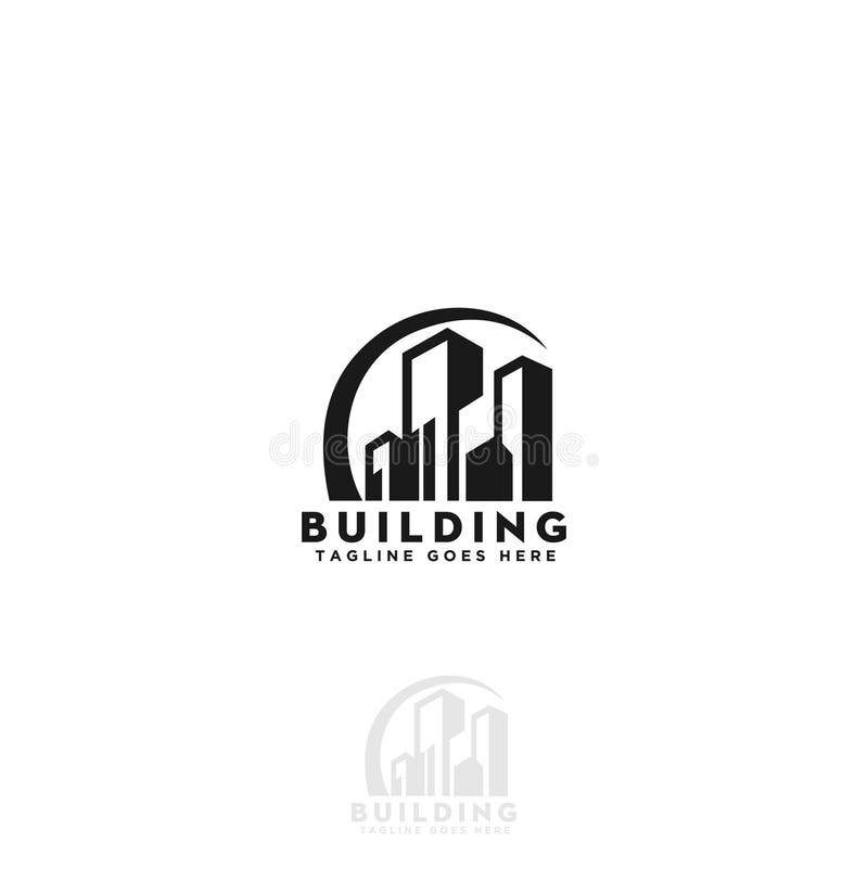 Building Design and Construction Logo. Creative Logo Construction Real ...