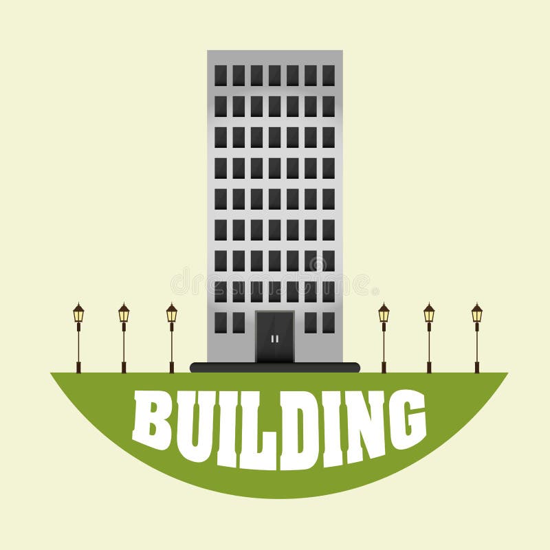 Building design stock vector. Illustration of sign, icon - 59061658