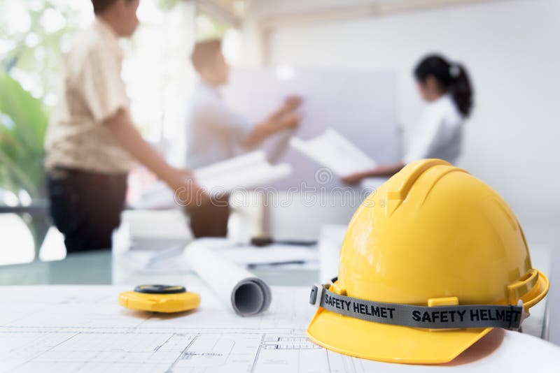 Building Design Engineering and Construction Business Stock Image ...