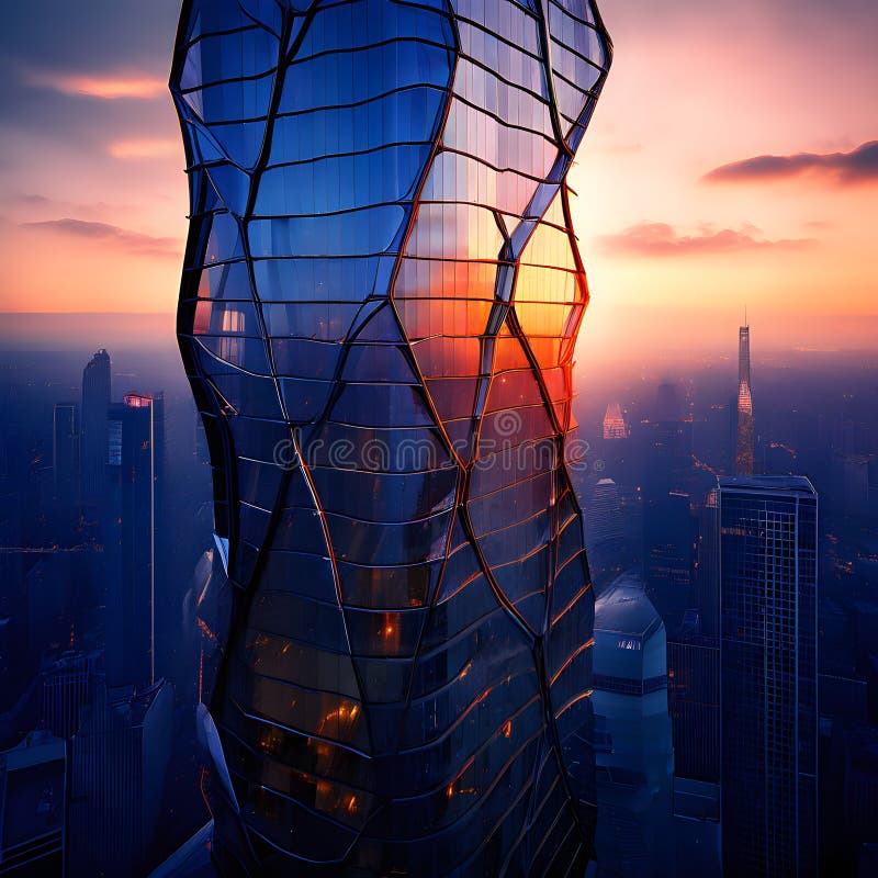 Building Design of a Network of Interconnected Shapes Inspired by the ...